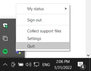 How to close Teams on Windows 10 | Tab-TV
