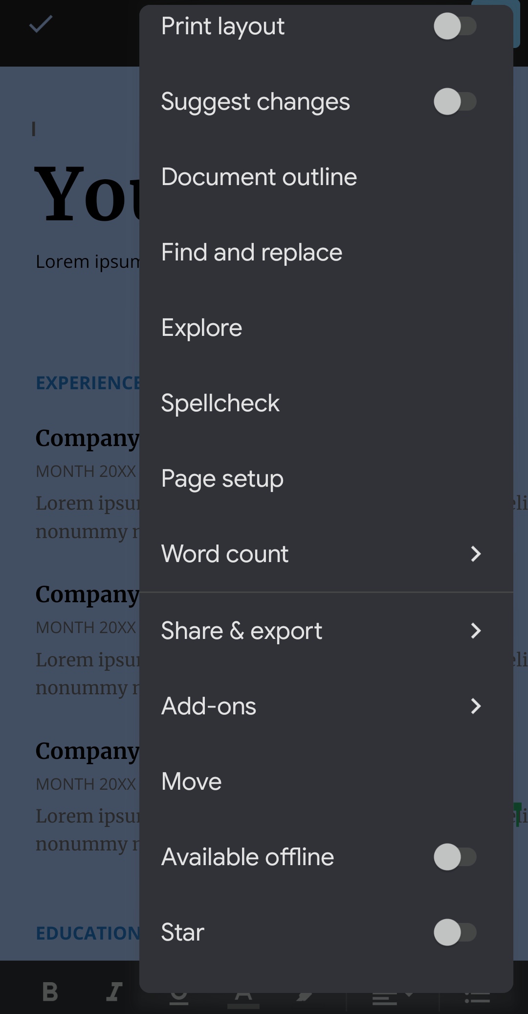 How to change Google Docs background color | Tab-TV
