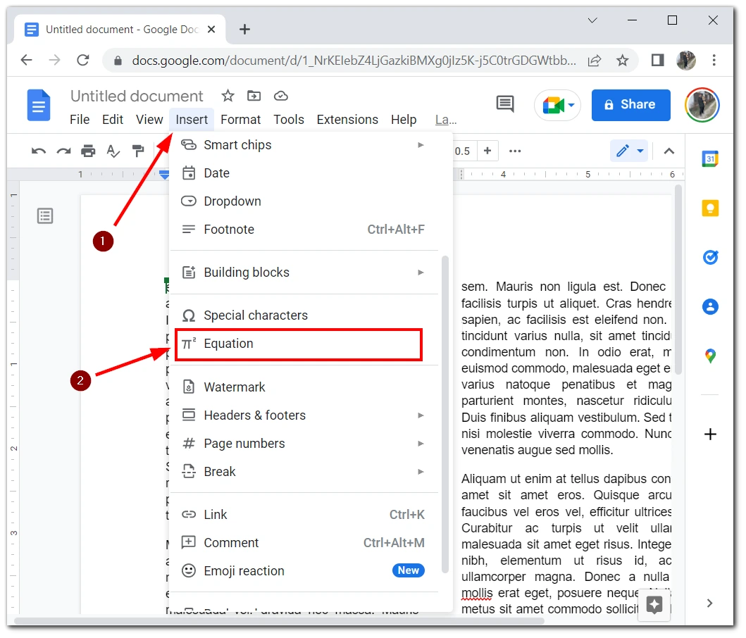 How To Add An Arrow In Google Docs Tab TV