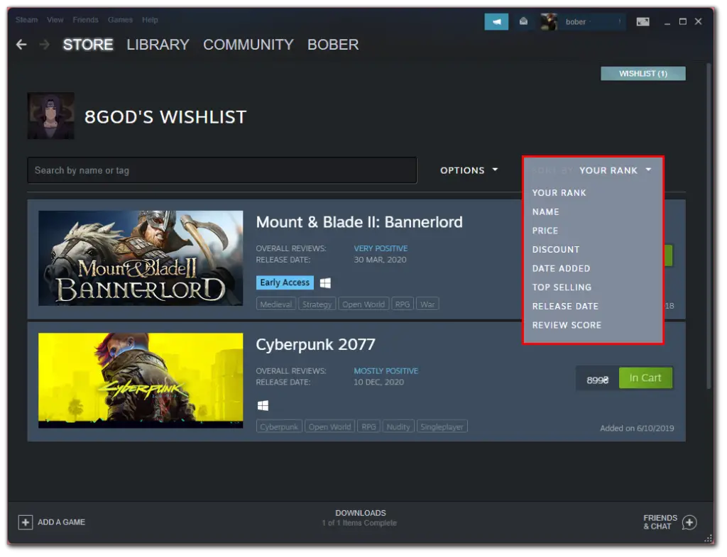 How to view your friend’s wishlist on Steam | Tab-TV