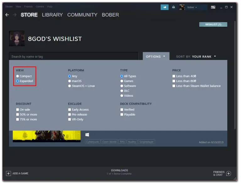 How to view your friend’s wishlist on Steam | Tab-TV