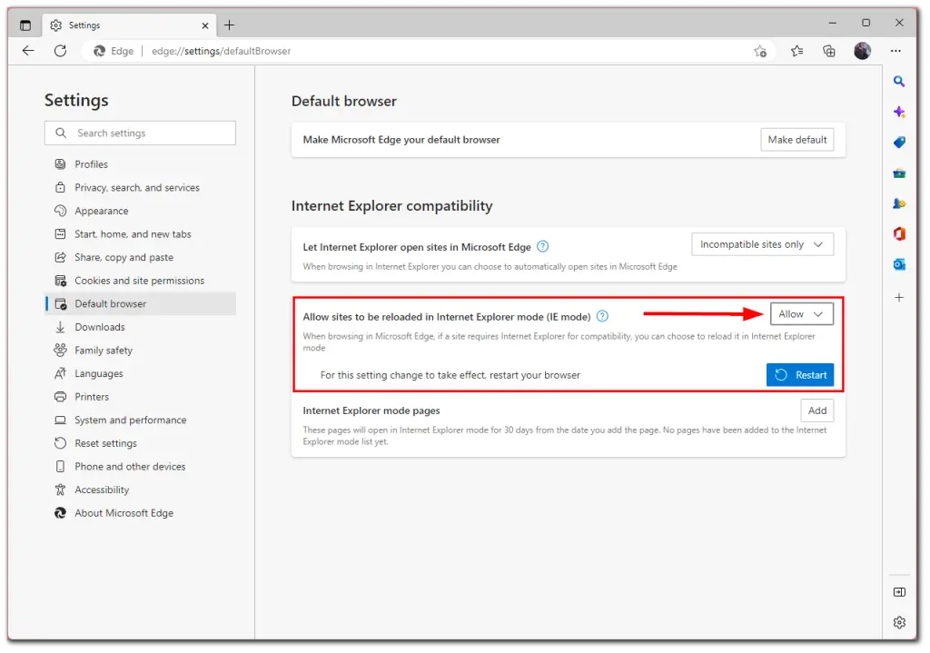 How to use compatibility mode in Microsoft Edge | Tab-TV