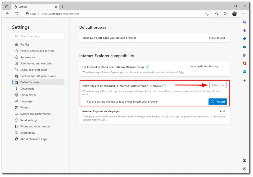 How to use compatibility mode in Microsoft Edge | Tab-TV