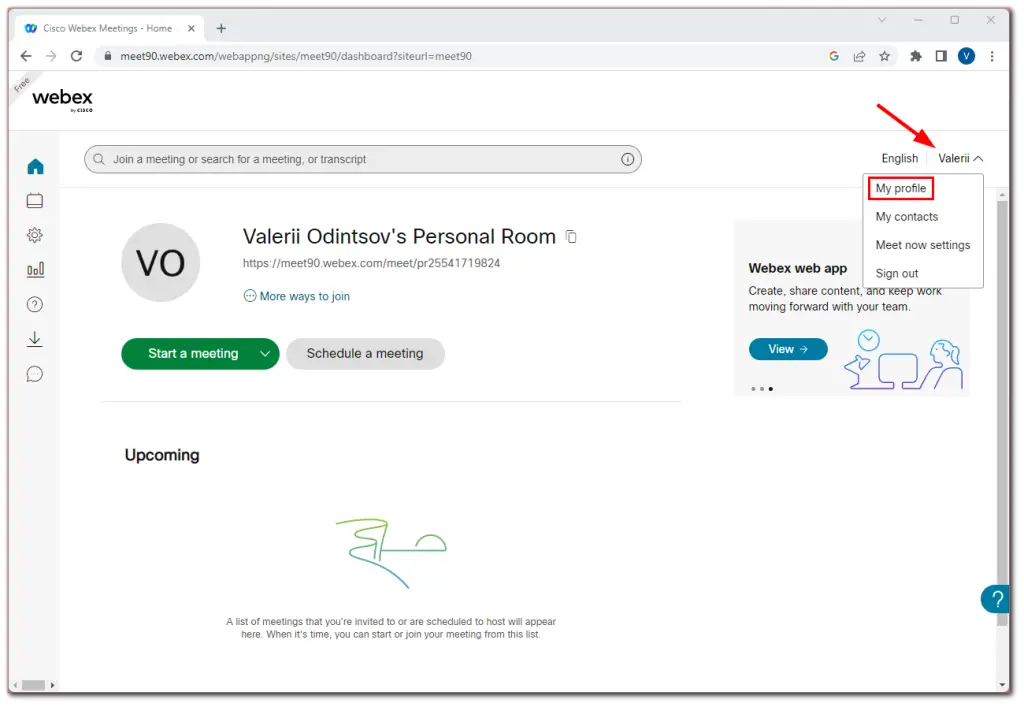 How to change name on Webex meeting | Tab-TV