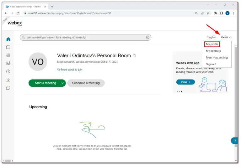 How to change name on Webex meeting | Tab-TV