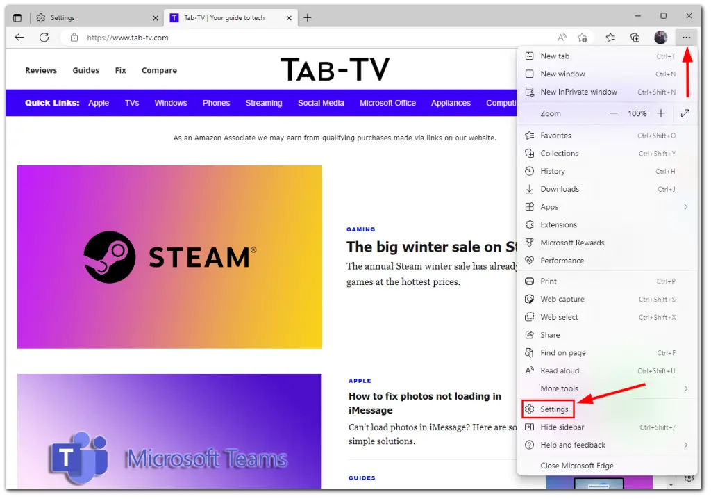 How to use compatibility mode in Microsoft Edge | Tab-TV