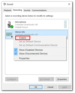 How to enable Stereo Mix Option in Windows 10 | Tab-TV