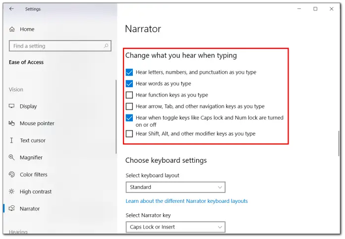 How to turn off text-to-speech in Windows 10 | Tab-TV