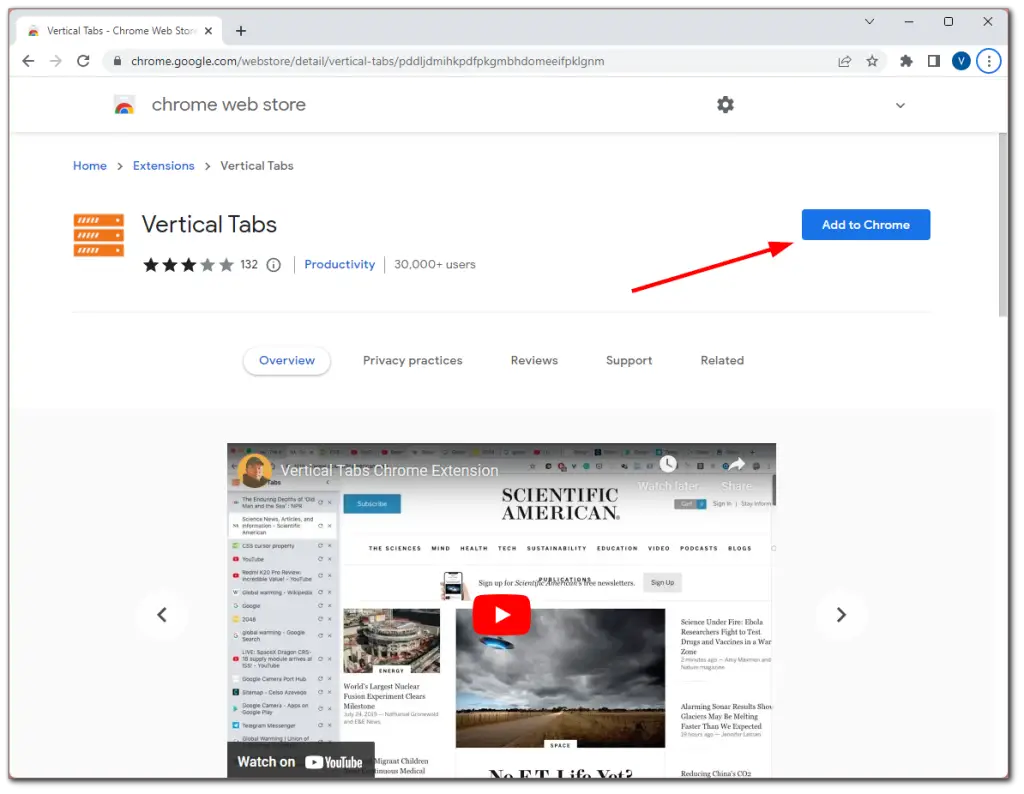 How to use vertical tabs in Chrome | Tab-TV