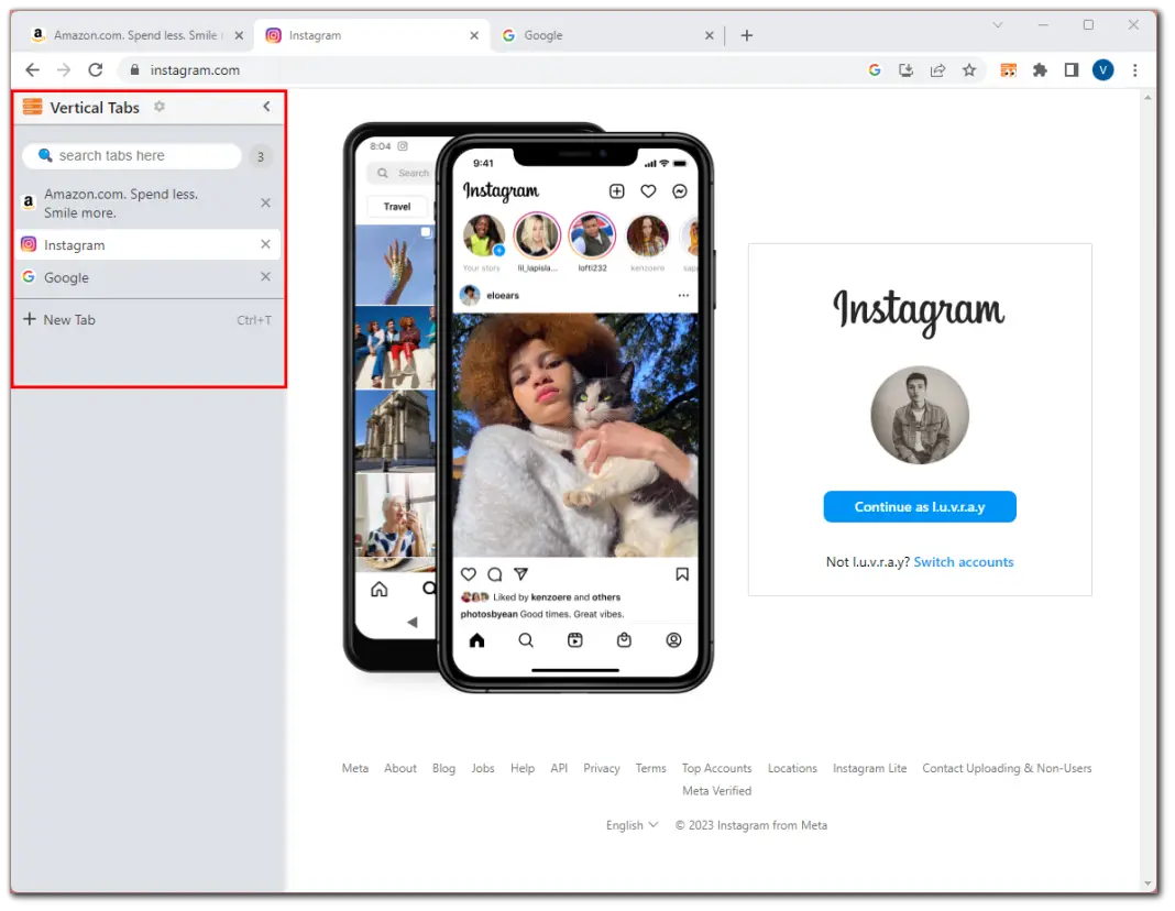 How to use vertical tabs in Chrome | Tab-TV