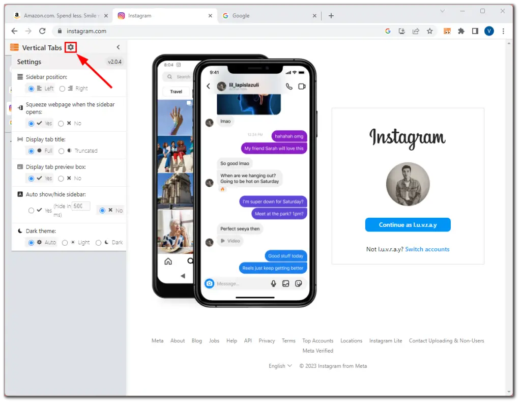 How to use vertical tabs in Chrome | Tab-TV