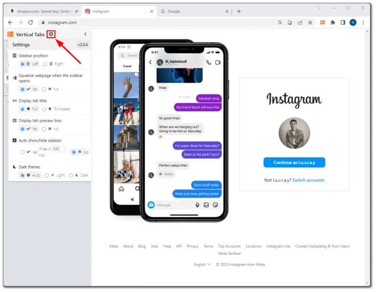 How to use vertical tabs in Chrome | Tab-TV