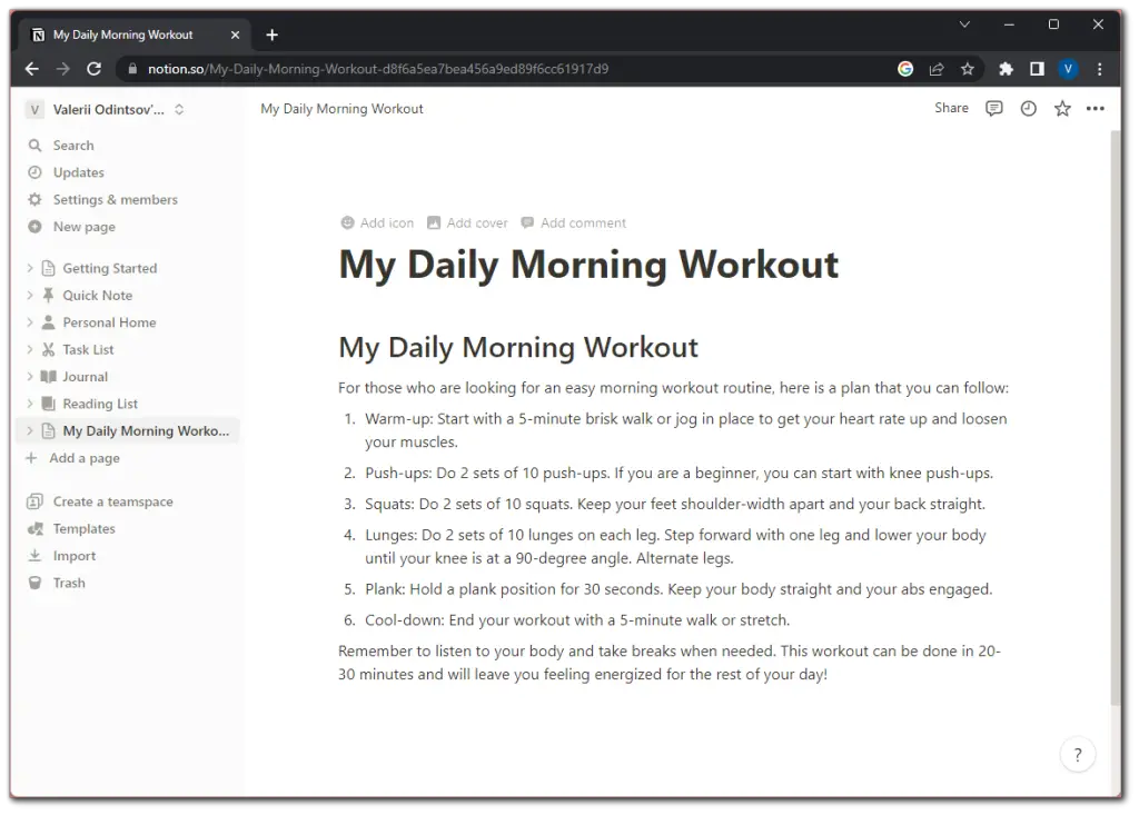 How to add a page to Notion | Tab-TV