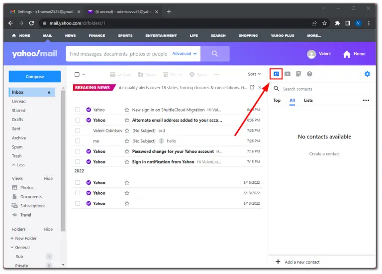 How to transfer the old Yahoo Mail to a new email | Tab-TV