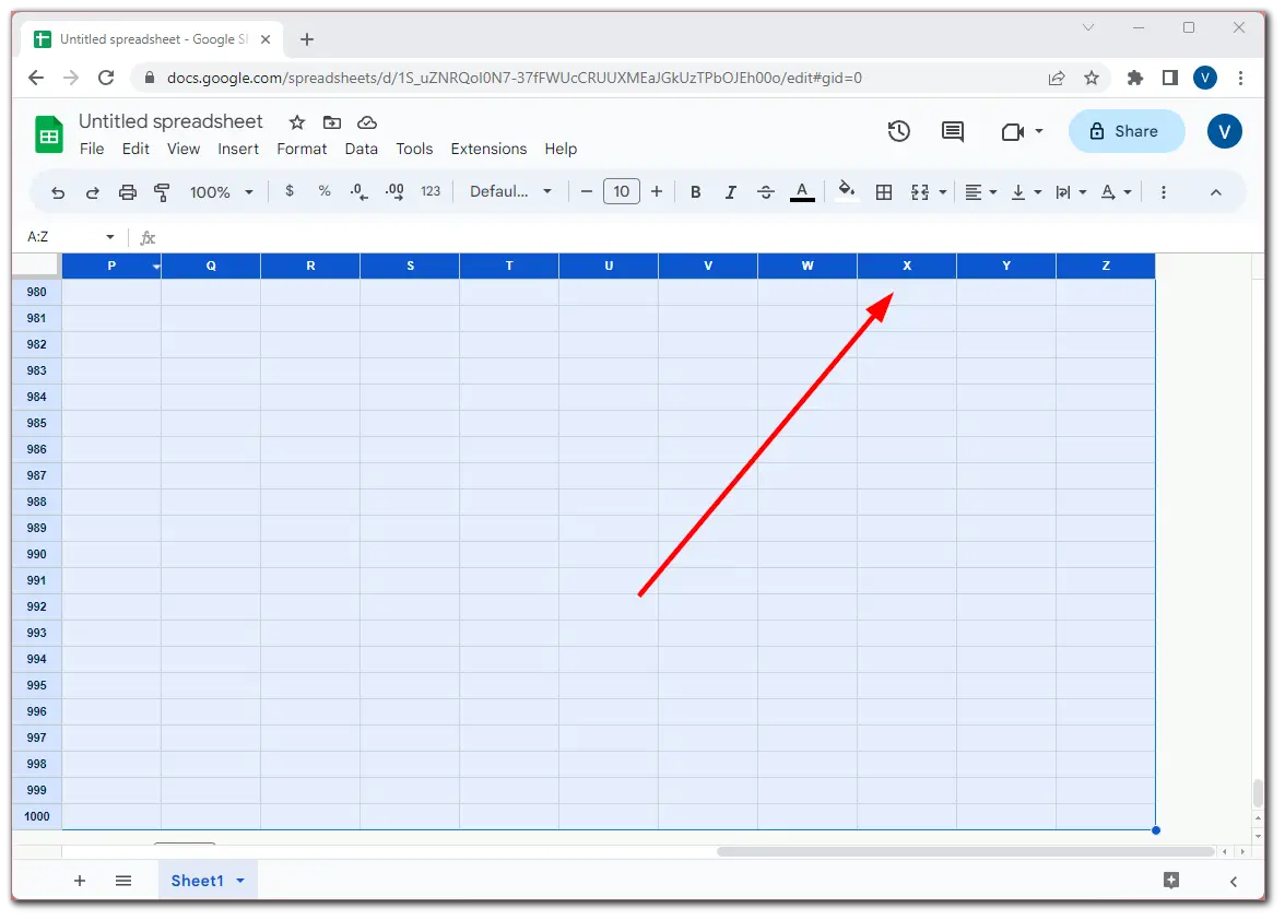  How To Make Cells The Same Size In Google Sheets Tab TV