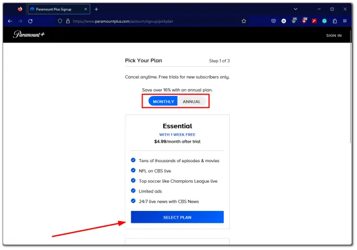 How to get Paramount Plus on Samsung Smart TV | Tab-TV