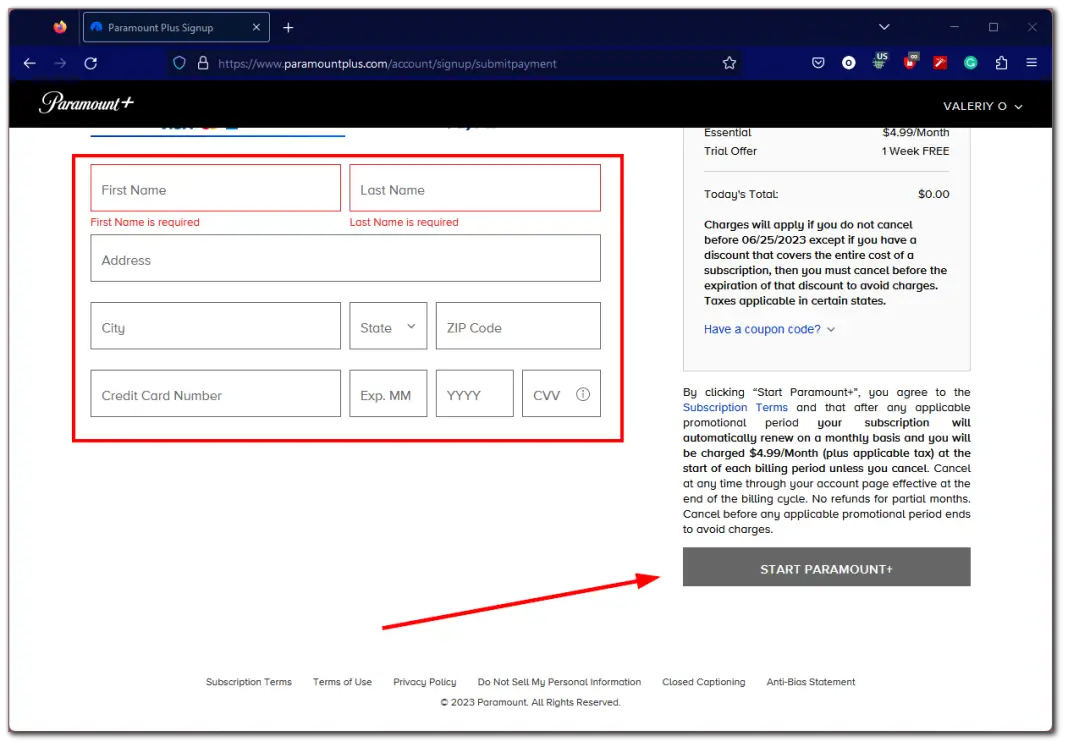 How to get Paramount Plus on Samsung Smart TV | Tab-TV