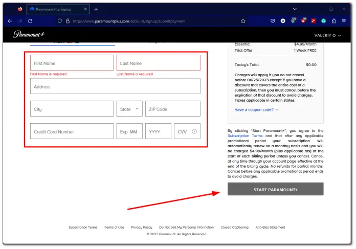 How to get Paramount Plus on Samsung Smart TV | Tab-TV