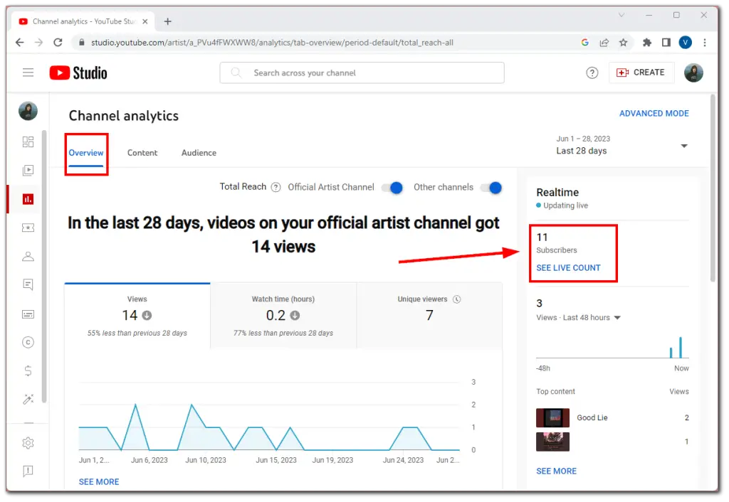 How to check how many subscribers has YouTube channel | Tab-TV
