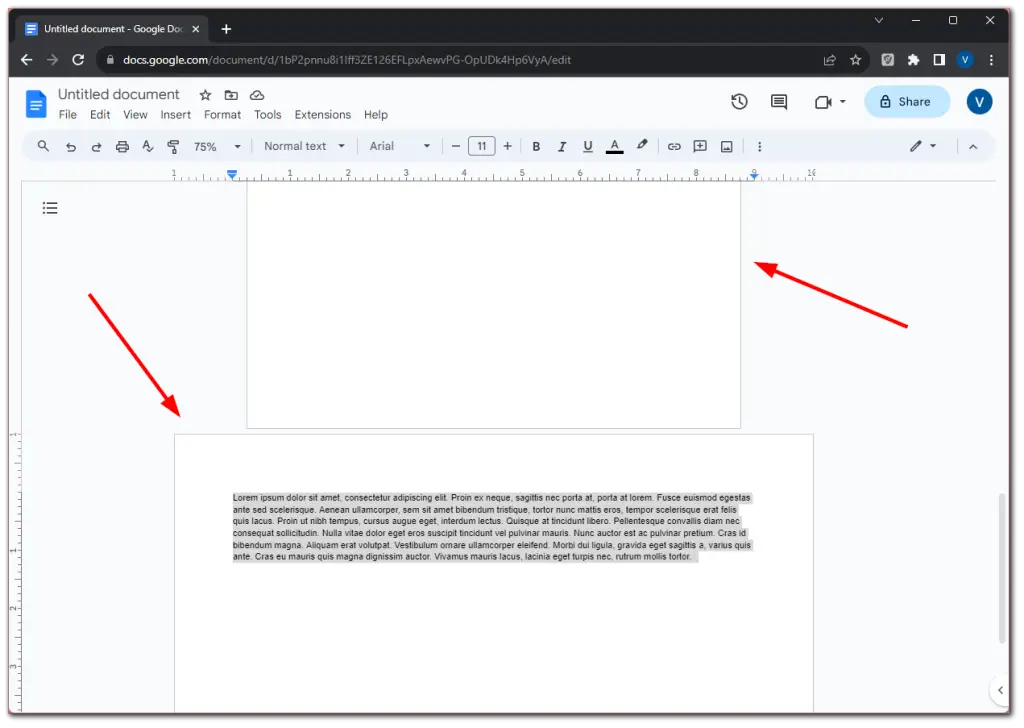 How to create an only-one-page landscape in Google Docs | Tab-TV