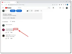 What is a highlighted comment on YouTube? | Tab-TV