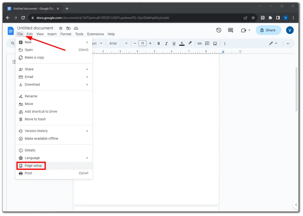 How to create an only-one-page landscape in Google Docs | Tab-TV