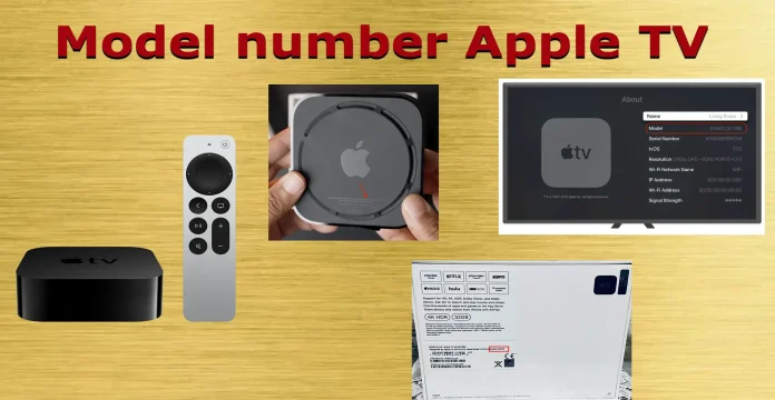 How to find your Apple TV model number? | Tab-TV